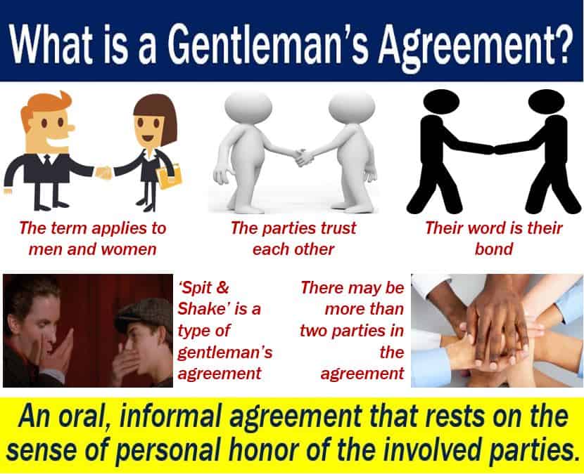 Gentleman s Agreement Definition And Meaning Market Business News Gentleman s Agreement Definition And Meaning Market Business News