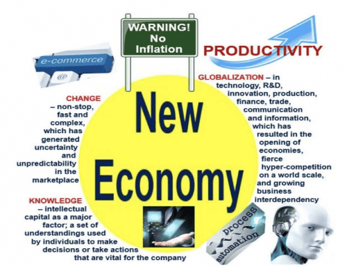 What is the new economy?