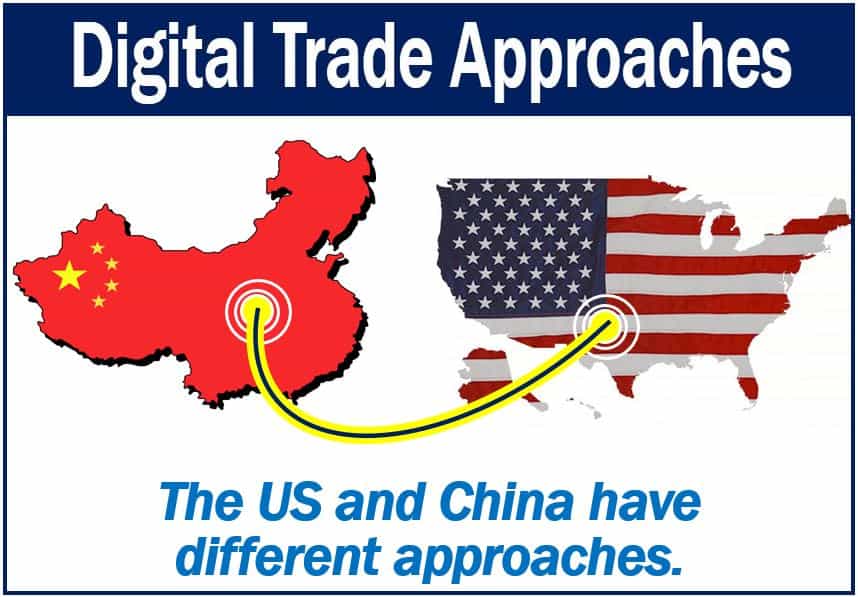 The US and China view digital trade differently - Market Business News
