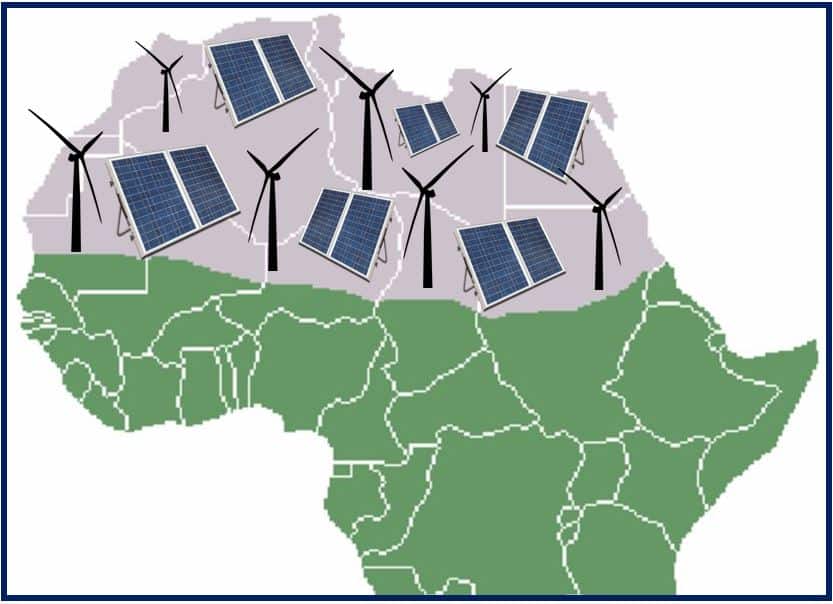Giant wind and solar farms in the Sahara would make it wetter and greener